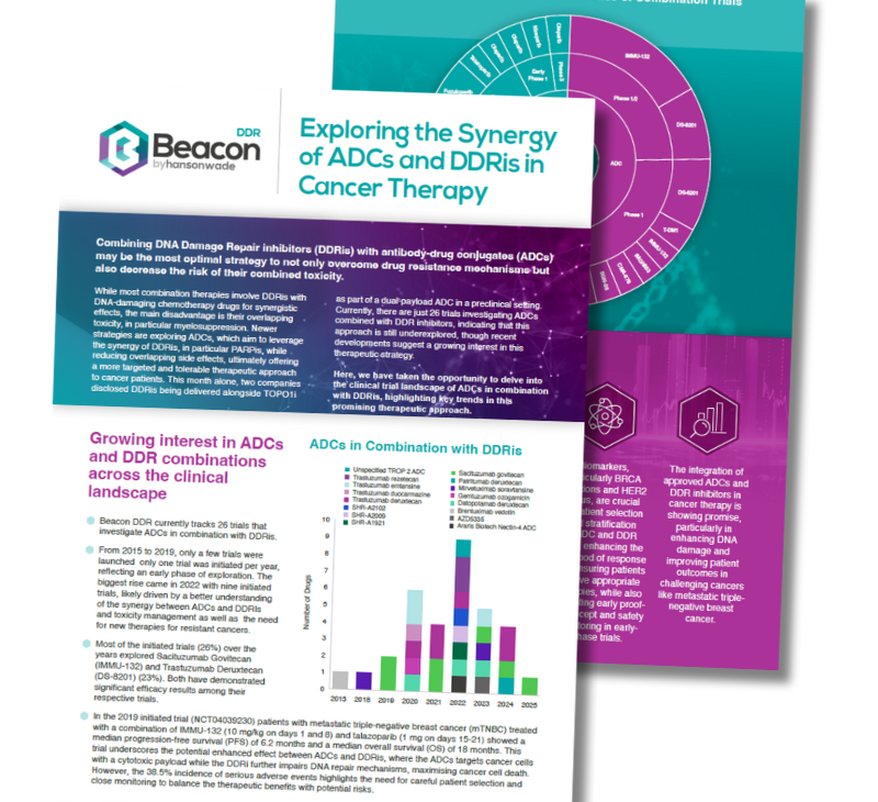 Exploring The Synergy Of ADC’s And DDRi’s in Cancer Therapy Infographic